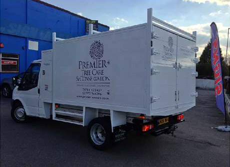 lorry graphics - the Sign Company - Sign Media Heathrow