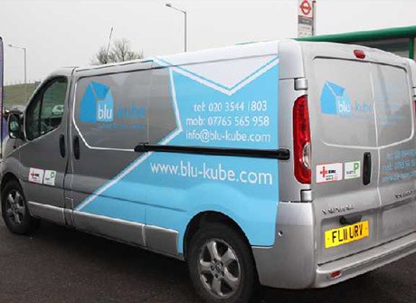 Van Signs - van sign writing to get your van seen - Signmedia