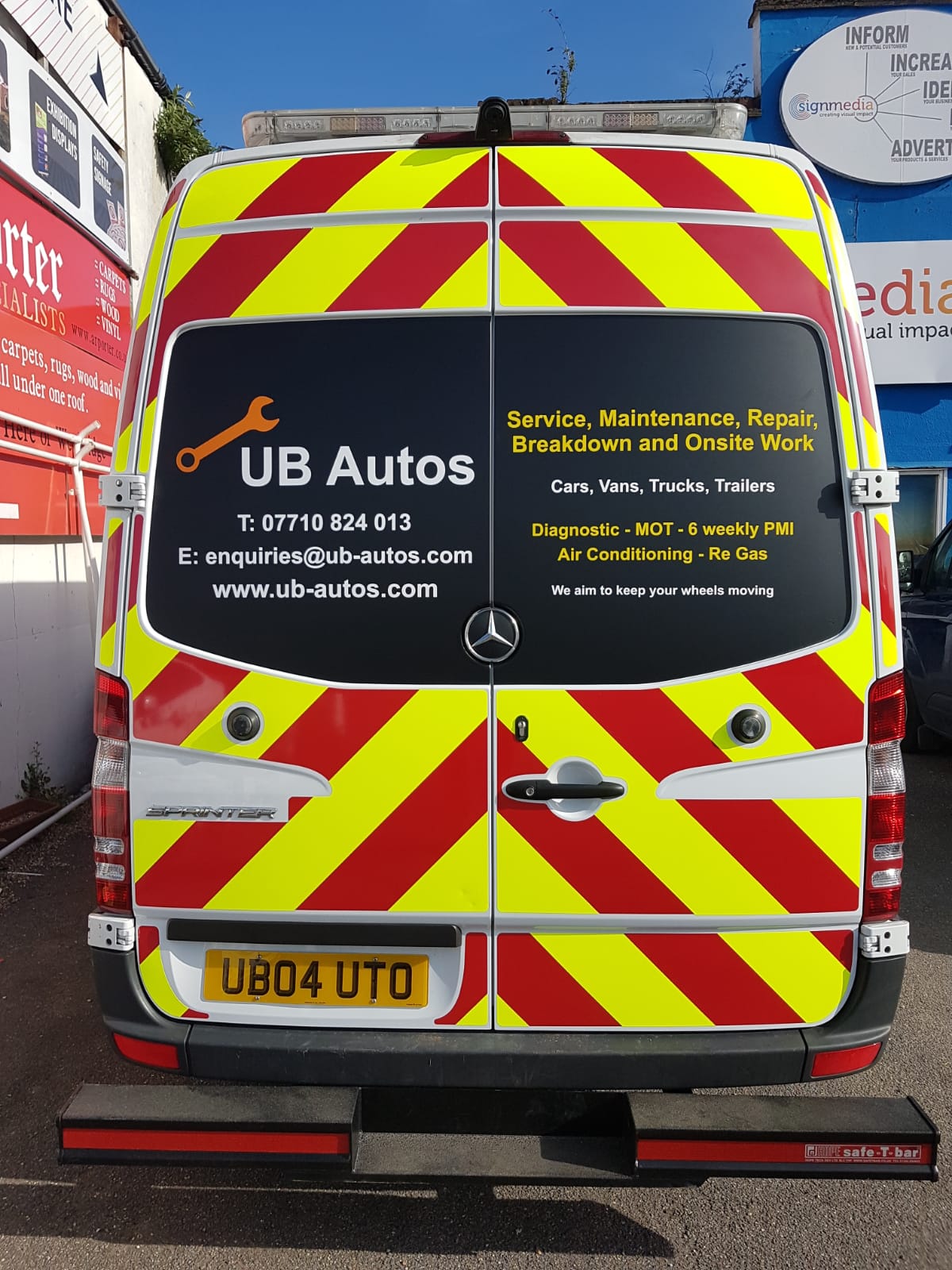 Van Wrap, UB Autos - Sign Media